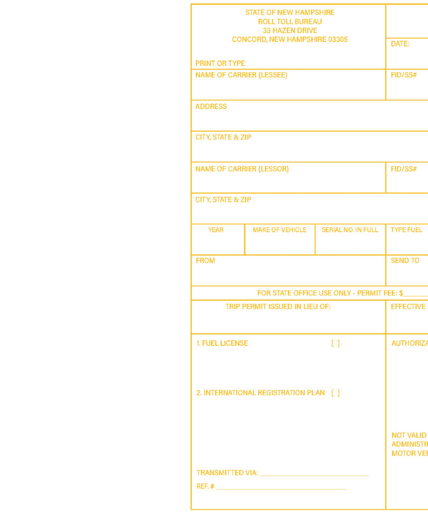 Permit - WCS Permits and Pilot Cars